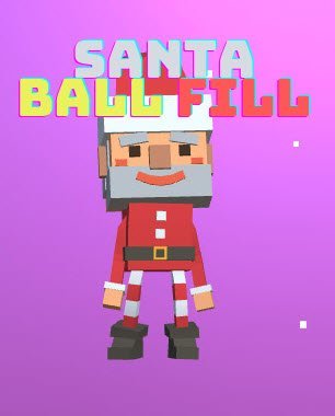Santa Ball Fill 3D » Play Online Now!